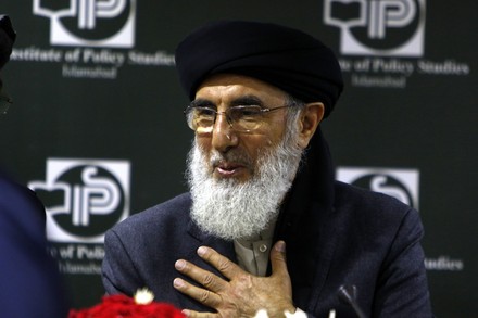 Gulbuddin Hekmatyar Leader Hezbeislami Afghanistan Leaves Editorial ...