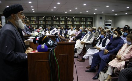 Gulbuddin Hekmatyar Leader Hezbeislami Afghanistan Talks Editorial ...