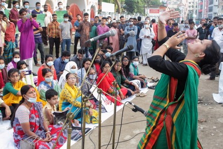Bangladesh Udichi Shilpi Gosthi Other Socio Editorial Stock Photo ...