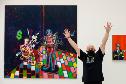 British Artist Lincoln Townley Poses Front Editorial Stock Photo ...