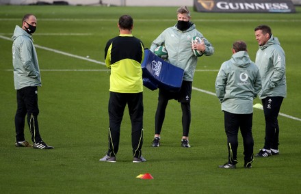 Ireland Rugby Captain's Run, Aviva Stadium, Dublin - 23 Oct 2020 Stock ...