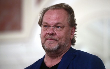 German Baritone Michael Volle Attends Press Editorial Stock Photo ...