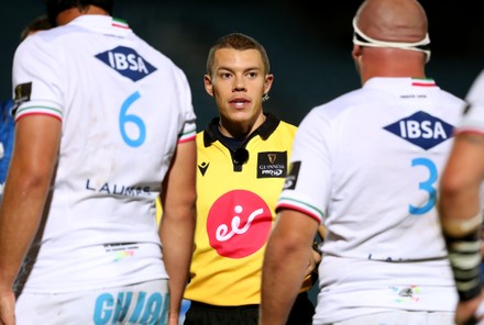 Leinster Vs Zebre Referee Craig Evans Editorial Stock Photo - Stock ...