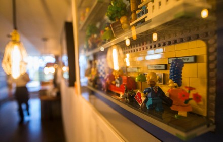 Lego Minifigures Seen During Minifigure Art Editorial Stock Photo ...