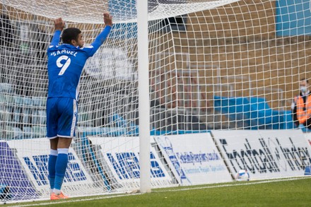 Dominic Samuel Forward Gillingham 9 Frustrated Editorial Stock Photo ...