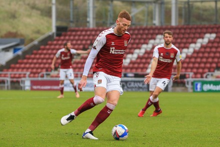 Northampton Town Defender Luka Racic Receives Editorial Stock Photo ...