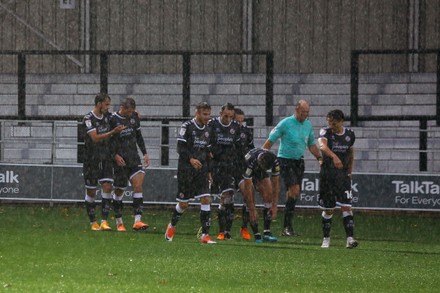 George Francomb Celebrates Equaliser Teammates 11 Editorial Stock Photo ...
