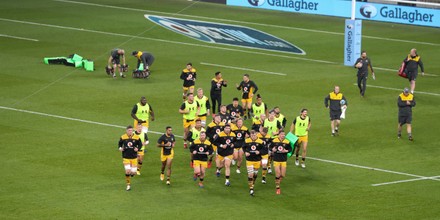 Wasps Team Leave Field After Warm Editorial Stock Photo - Stock Image ...