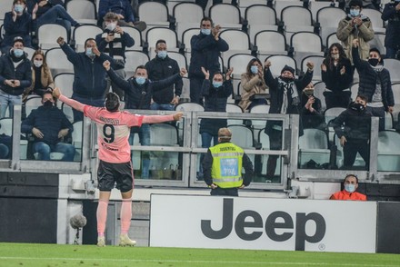 Alvaro Morata Juventus Fc Celebrates Withs Editorial Stock Photo ...