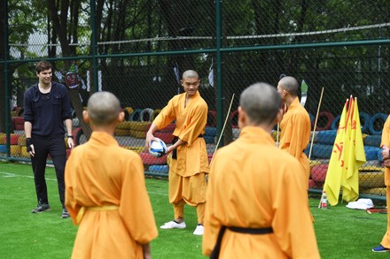 Chinese Kungfu Warrior Monks Chongqing Editorial Stock Photo - Stock ...