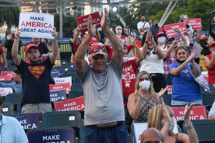 Make America Great Again! rally, Miami, Florida, USA - 27 Oct 2020 ...