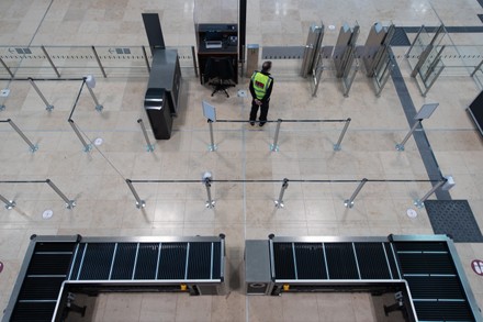 Interior View Shows Security Check Area Editorial Stock Photo - Stock ...