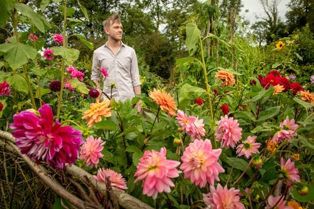Robin Lucas photoshoot, Downham, UK - 16 Sep 2020 Stock Pictures ...