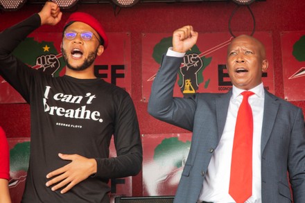 Economic Freedom Fighters Eff Spokesperson Vuyani Editorial Stock Photo ...