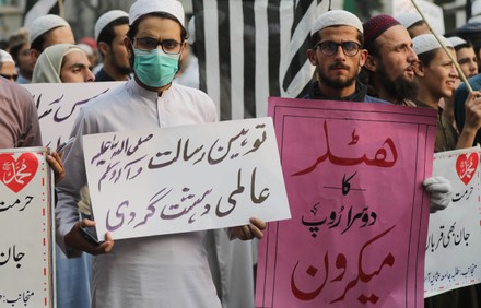People Hold Banner Reading Urdu Hitler Editorial Stock Photo - Stock ...
