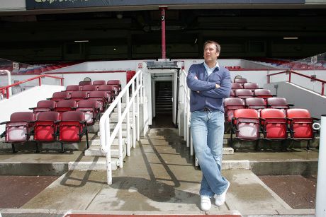 Former Arsenal Footballer Paul Merson Visits Editorial Stock Photo ...