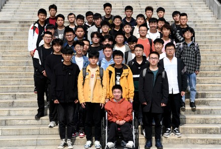 Classmates Who Help Group Pose Photo Editorial Stock Photo - Stock ...