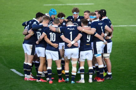 Scotland Team Huddle Editorial Stock Photo - Stock Image | Shutterstock