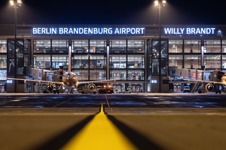 Easyjet Airplanes Stand Terminal One During Editorial Stock Photo ...