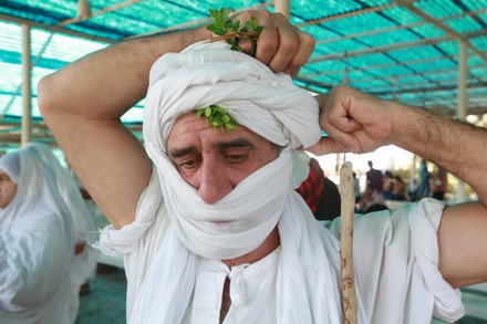 Mandeans celebrate Eid Al-Ezdihar, Baghdad, Iraq - 01 Nov 2020 Stock ...