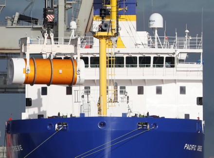 Castor Container Unloaded Nuclear Fuel Carrier Editorial Stock Photo ...