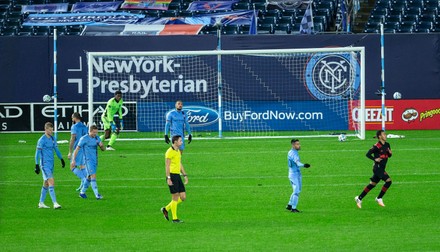 New York Red Bulls regular MLS game at NYCFC, United States - 01 Nov ...