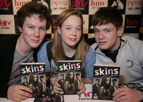 'Skins' cast promote new book 'Skins The Novel', Bristol, Britain - 30 ...