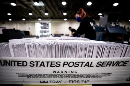 Thousands Mailin Ballots Processed Los Angeles Editorial Stock Photo ...