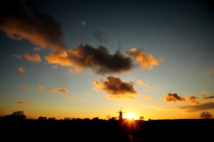 Bircham Windmill Great Bircham Norfolk Seen Editorial Stock Photo ...