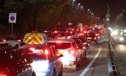 Standstill Traffic On A4 Near Chiswick Editorial Stock Photo - Stock ...