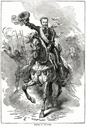 Henry Iv Ivry Illustration Ridpaths History Editorial Stock Photo ...
