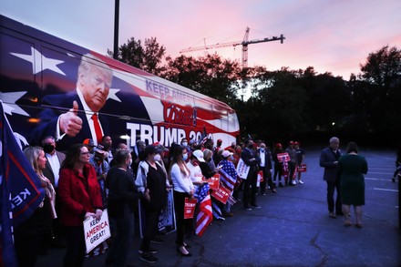 Presidential election aftermath, Atlanta, USA - 05 Nov 2020 Stock ...