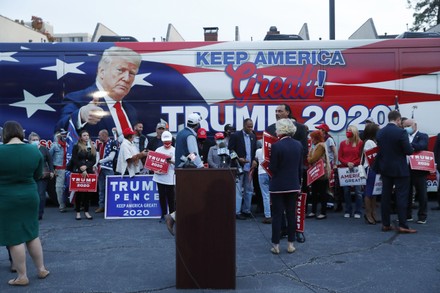 Presidential election aftermath, Atlanta, USA - 05 Nov 2020 Stock ...