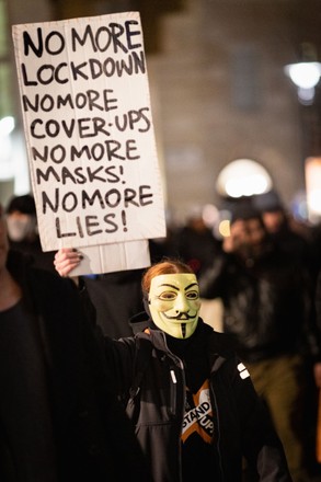 Annual Million Mask March in London, UK - 05 Nov 2020 Stock Pictures ...