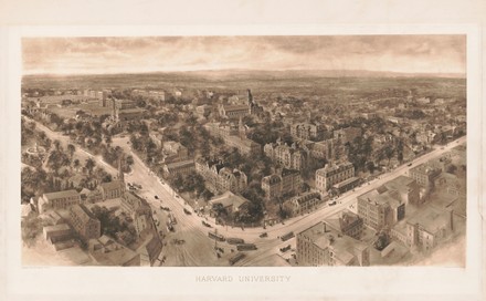 Harvard University Artist Richard Rummel Photogravure Editorial Stock ...