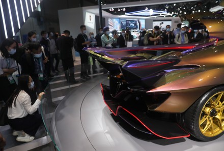 Visitors View Apollo Intensa Emozione Car Editorial Stock Photo - Stock ...