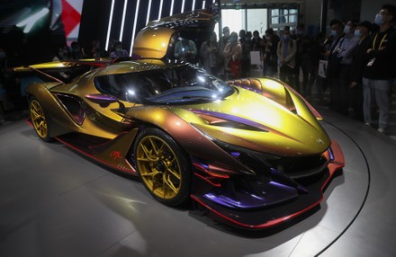 Visitors View Apollo Intensa Emozione Car Editorial Stock Photo - Stock ...