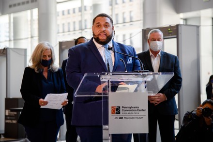 City Commissioner Omar Sabir Speaks Pennsylvania Editorial Stock Photo ...