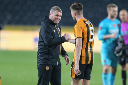 Grant Mccann Manager Hull City Congratulates Editorial Stock Photo ...