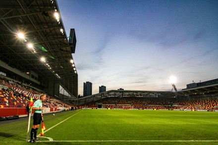 Assistant Referee Michael George During Efl Editorial Stock Photo ...