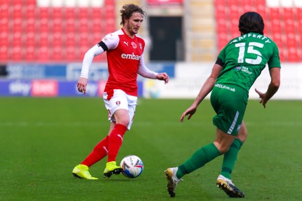 Kyle Vassell Rotherham United Ryan Ledson Editorial Stock Photo - Stock ...
