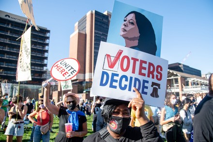 38 Count Every Vote Rally In Philadelphia, Philadelphia, USA - 07 Nov ...