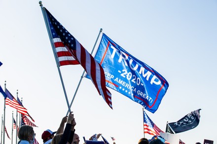 Supporters Come Together Their Flags Support Editorial Stock Photo ...