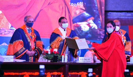 Pm Narendra Modi Virtually Addresses Graduated Editorial Stock Photo ...