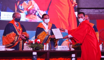 Pm Narendra Modi Virtually Addresses Graduated Editorial Stock Photo ...