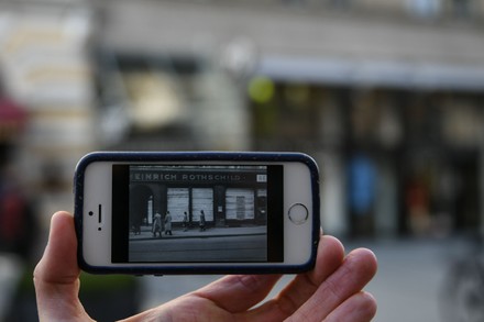 Mobile Phone Displays Historical Photo 1938 Editorial Stock Photo ...