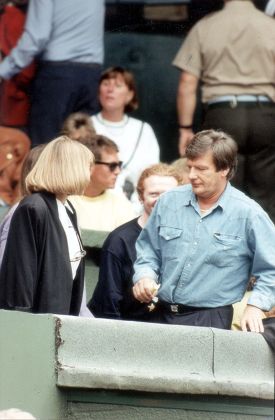 Peter Graf Tennis Coach 1990 Peter Editorial Stock Photo - Stock Image ...