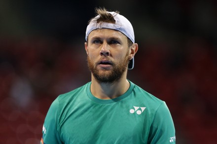 Moldovas Radu Albot Action Against Canadas Editorial Stock Photo ...