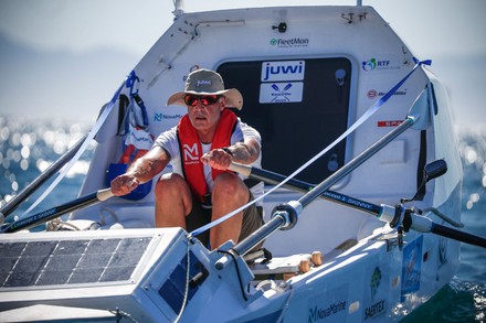 Single handed Trans-Atlantic rowing attempt, Cape Town, South Africa ...