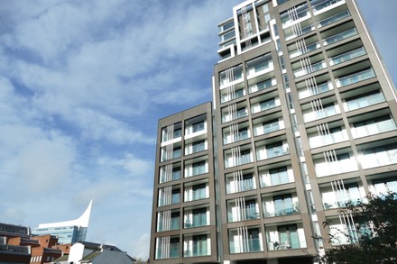 Penthouses Inside Verto Skyline Building Kings Editorial Stock Photo ...